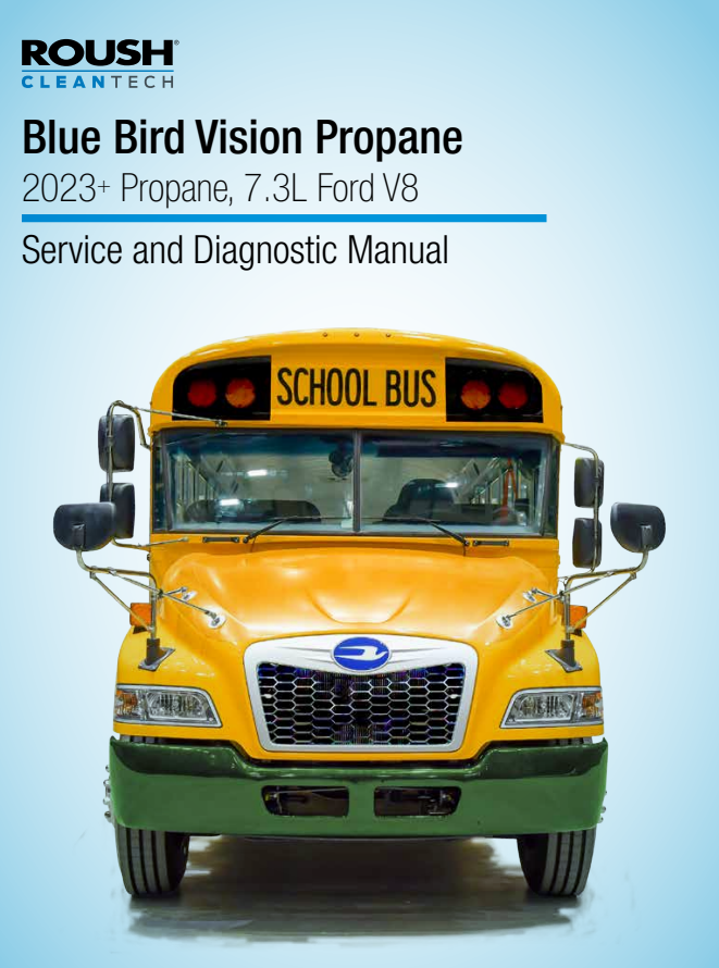 Blue Bird Vision Service and Diagnostic Manual (2023+)
